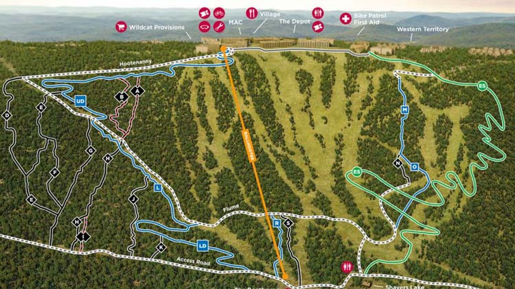 Directions to Snowshoe Mountain Ski Resort in WV Near DC
