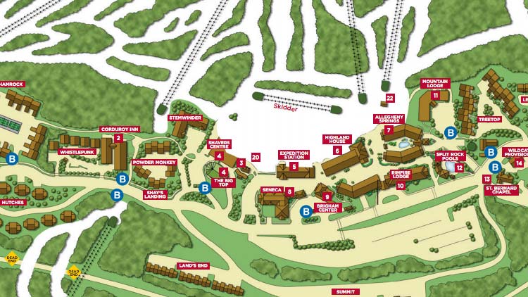 Trail Maps, Backcountry Maps, Ski Maps at Snowshoe Mountain