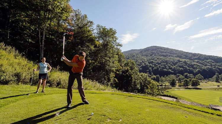 The Raven Golf Club at Snowshoe Mountain in West Virginia