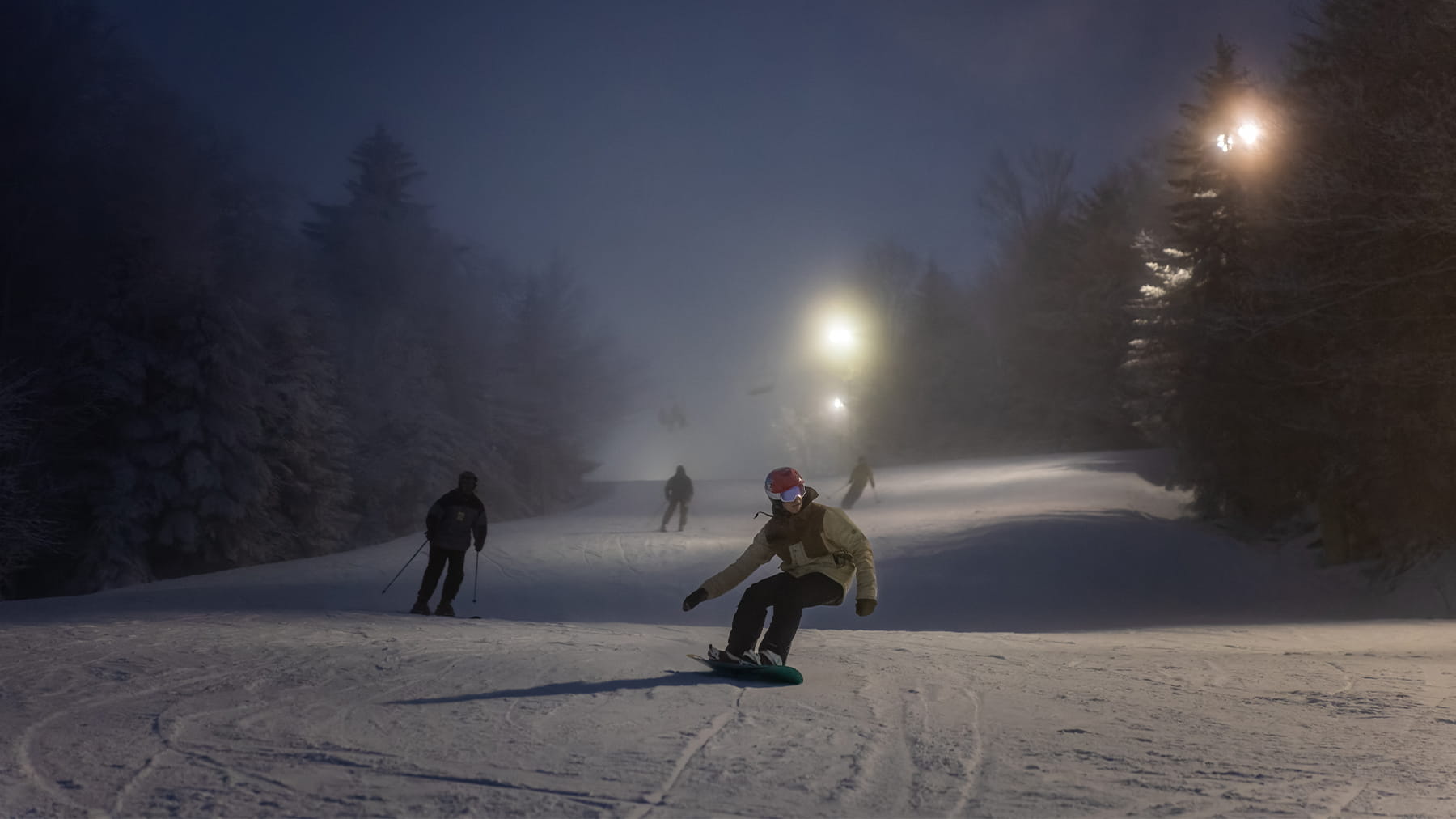 Snow Tubing at the Coca Cola Tube Park | Snowshoe Mountain
